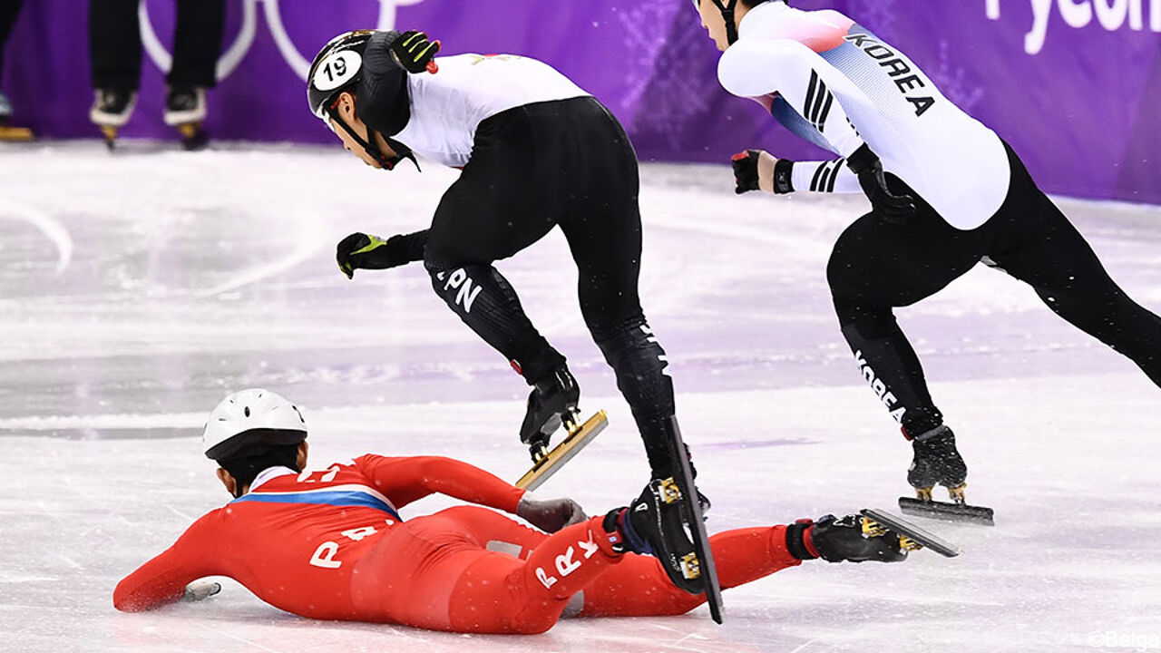 Trekt Noord-Koreaan zijn concurrent met opzet neer? | sporza