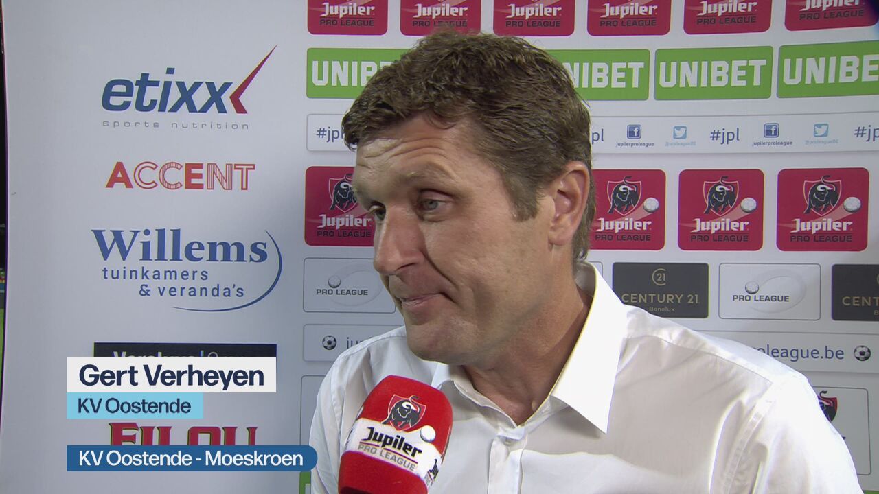 Gert Verheyen debuteert met een zege tegen Moeskroen | sporza
