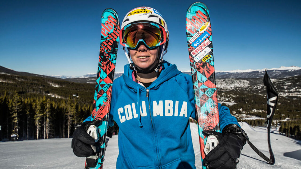 Freestyleskiester Katrien Aerts: "Ik heb nog werk" | sporza