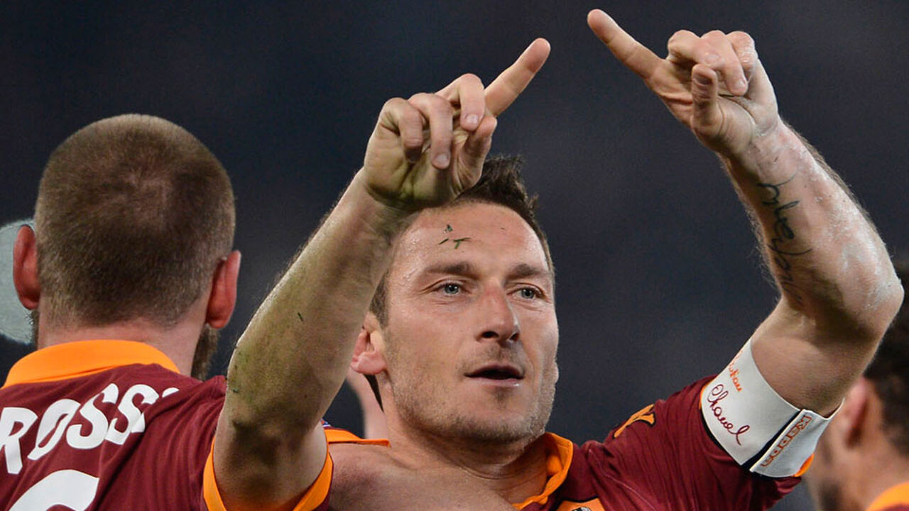 Totti: "Enkel Messi kan meer dan ik" | sporza
