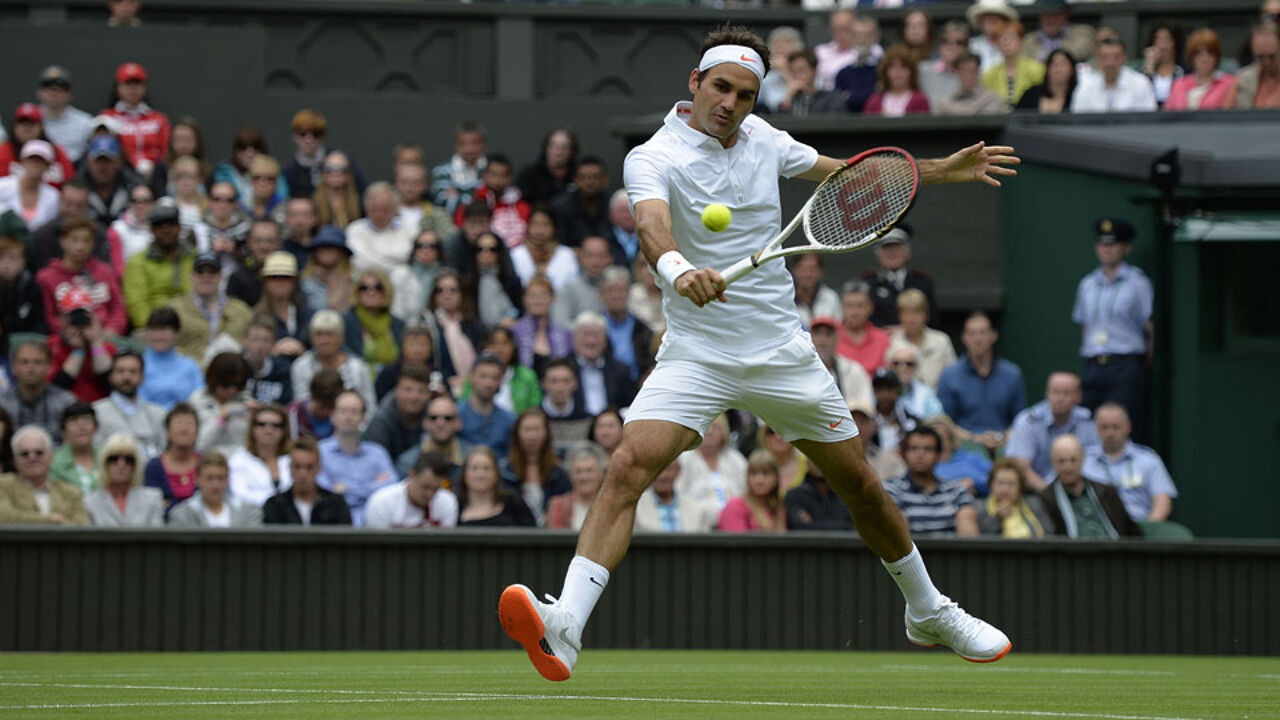Dirk Gerlo wuift Roger Federer uit: "De beste grastennisser en de grootste stilist" | sporza
