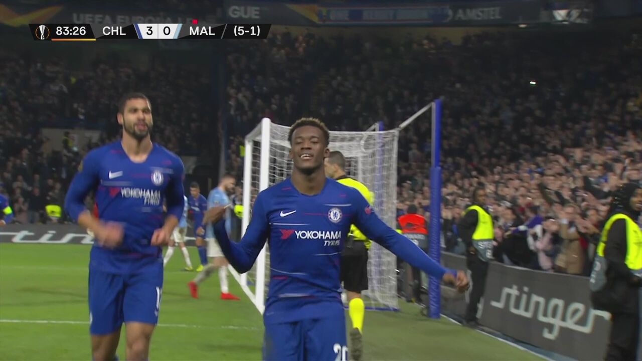 Hudson-Odoi pikt ook zijn graantje mee: 3-0 | sporza