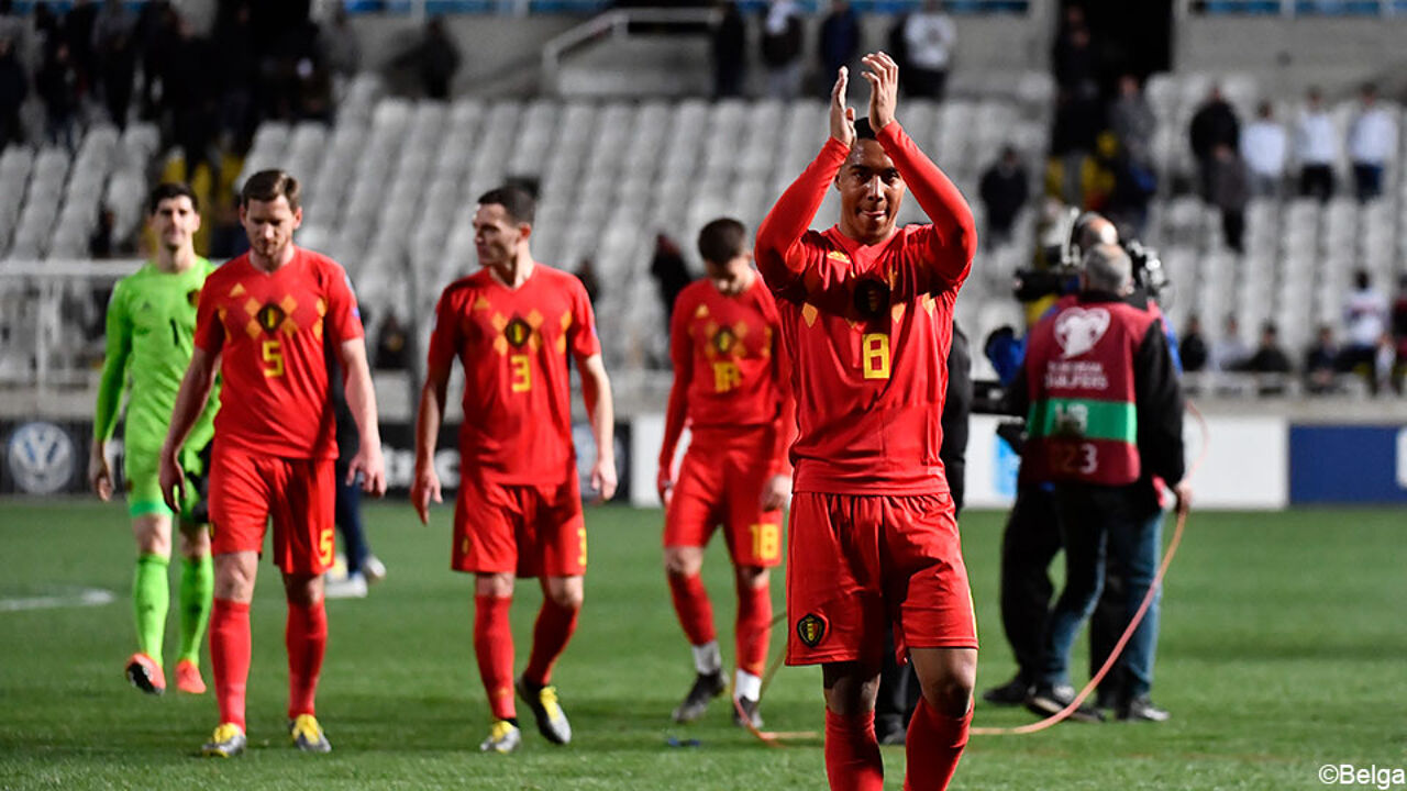 Rode Duivels al voor 6e keer op een rij op 1 op wereldranglijst | sporza