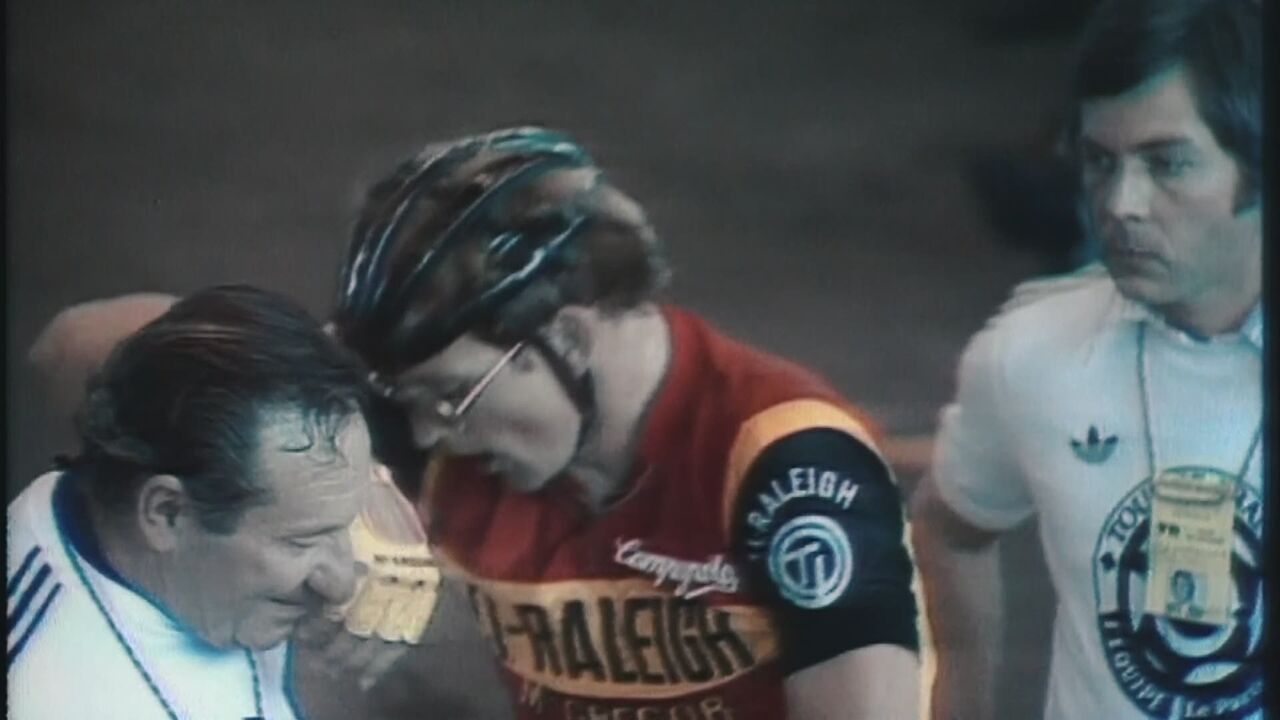 100 jaar geel: Jan Raas kreeg geen geel na proloogwinst in Leiden in ...