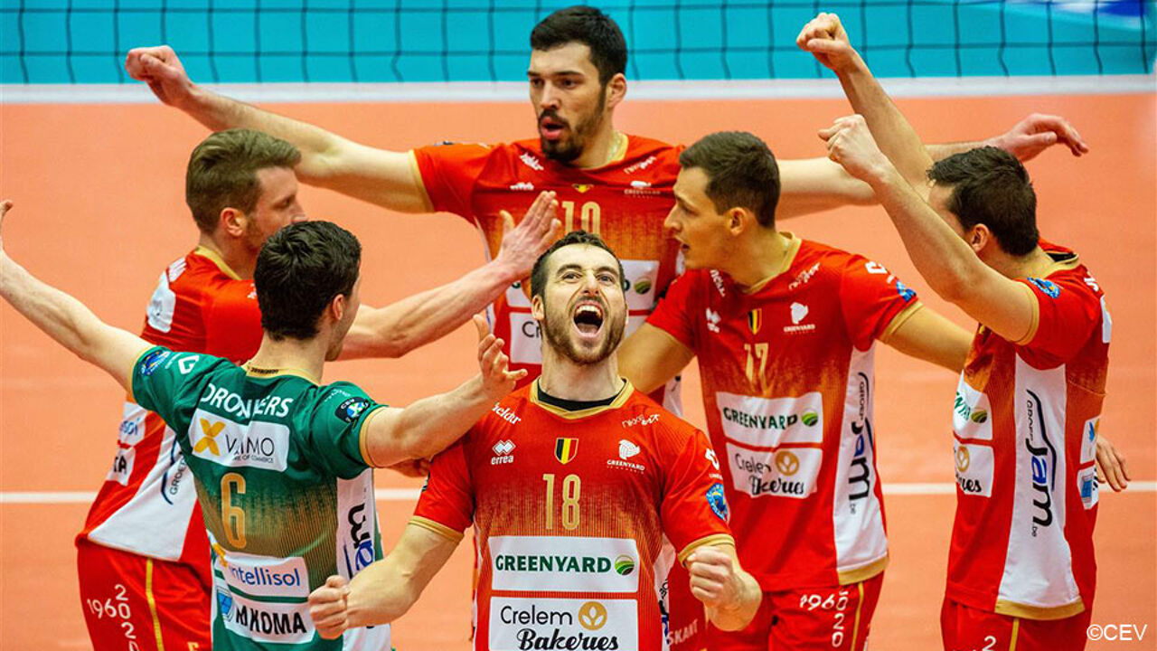 Als 3 honden vechten om 2 benen in de Champions League volleybal | sporza