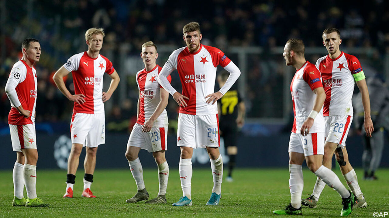 Volledige ploeg van Slavia Praag in isolatie na positieve test van ...