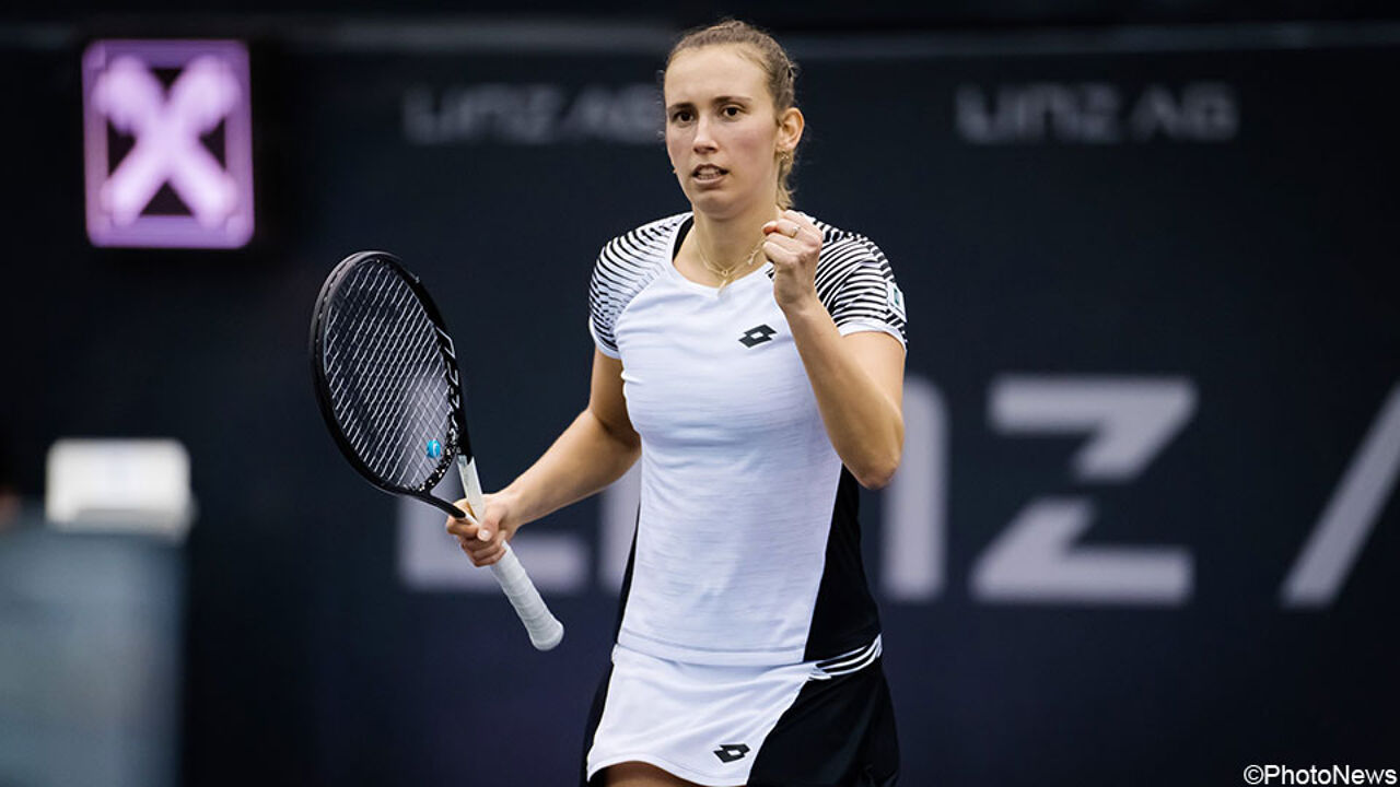 Elise Mertens knokt zich naar tweede WTA-finale van het jaar in Linz ...