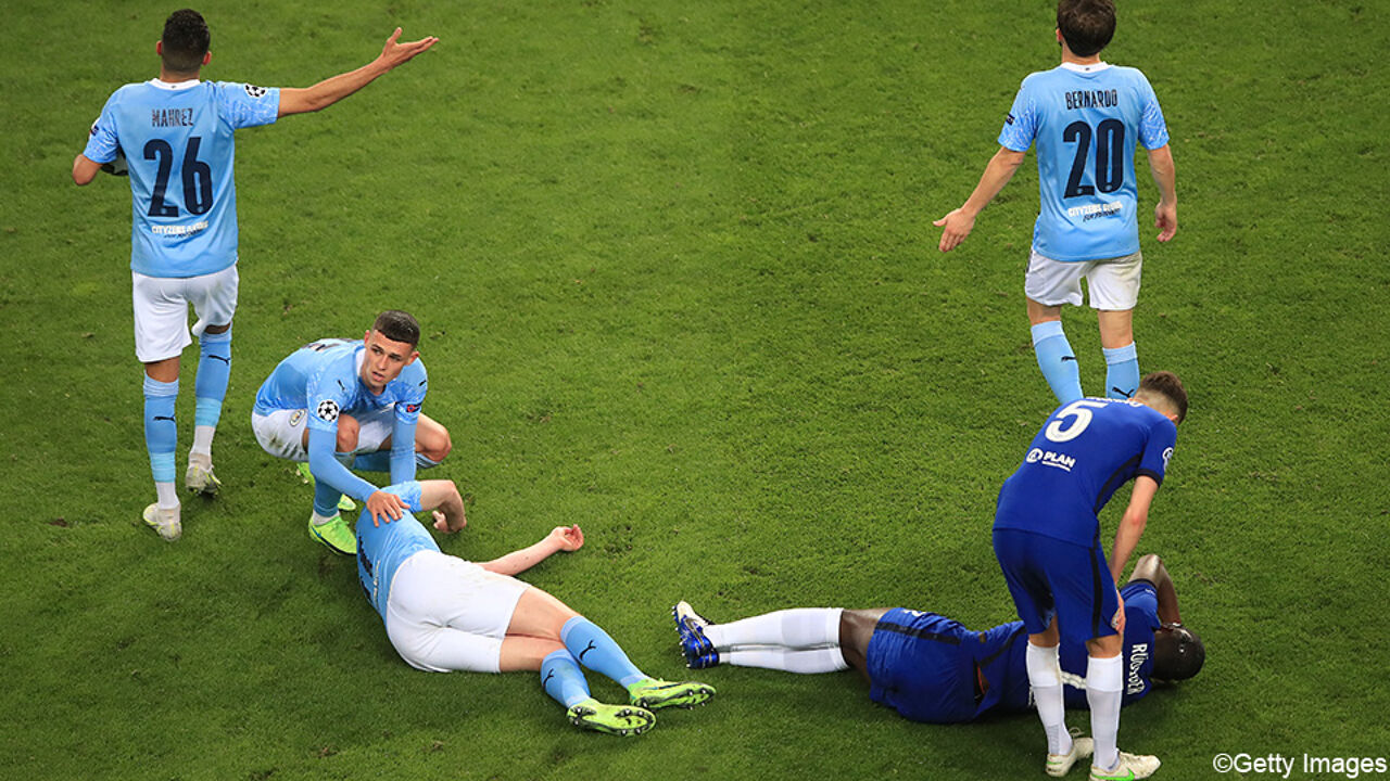 Antonio Rüdiger stuurt tweetje over Kevin De Bruyne: "Niet met opzet ...