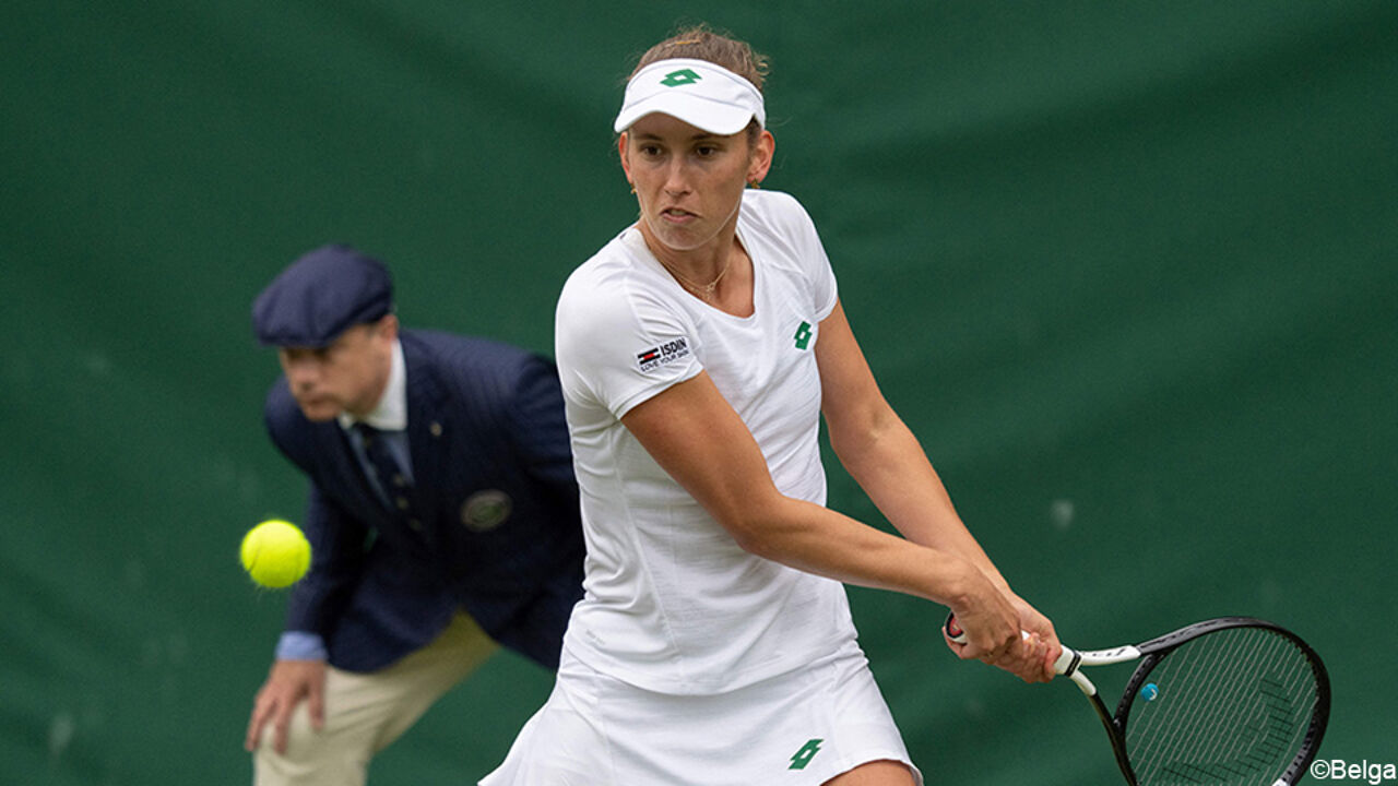 Elise Mertens na uitschakeling op Wimbledon: "Ik vond het ritme niet ...
