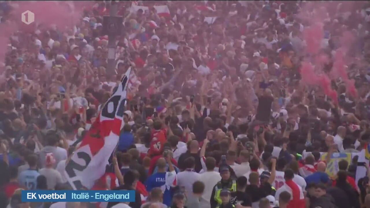 Engelse supporters laten zich van hun slechtste kant zien | sporza