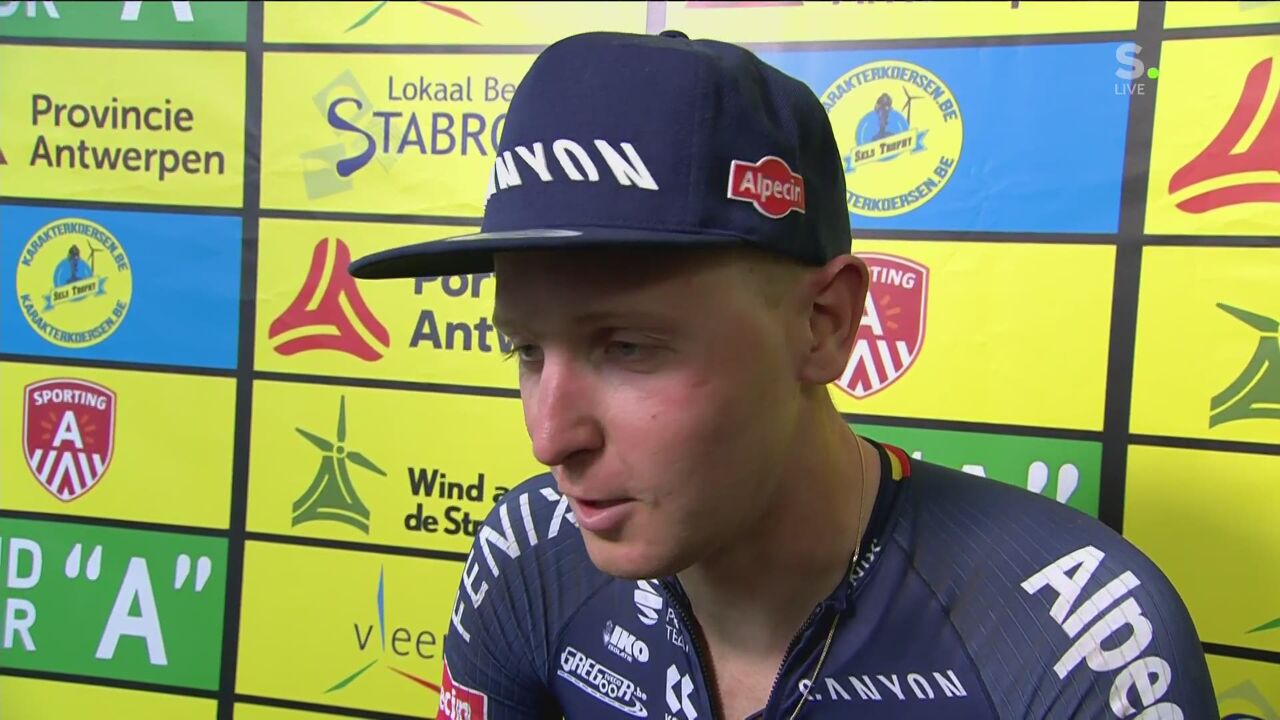 Merlier: "Mathieu was gewoon heel goed vandaag" | sporza