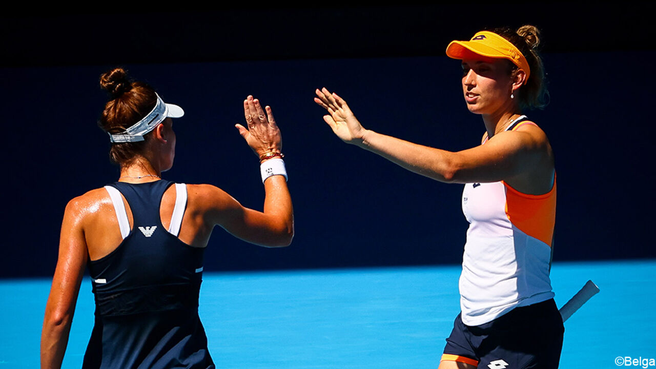 Elise Mertens heeft haar 14e trofee in het dubbelspel te pakken | sporza