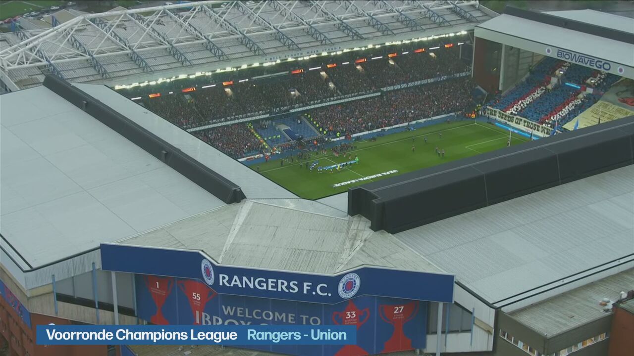 Thomas Buffel over Rangers-Union: "Dat fantastische publiek schreeuwt ...
