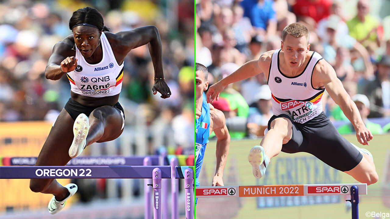 Julien Watrin en Anne Zagré nemen deel aan Memorial Van Damme in ...