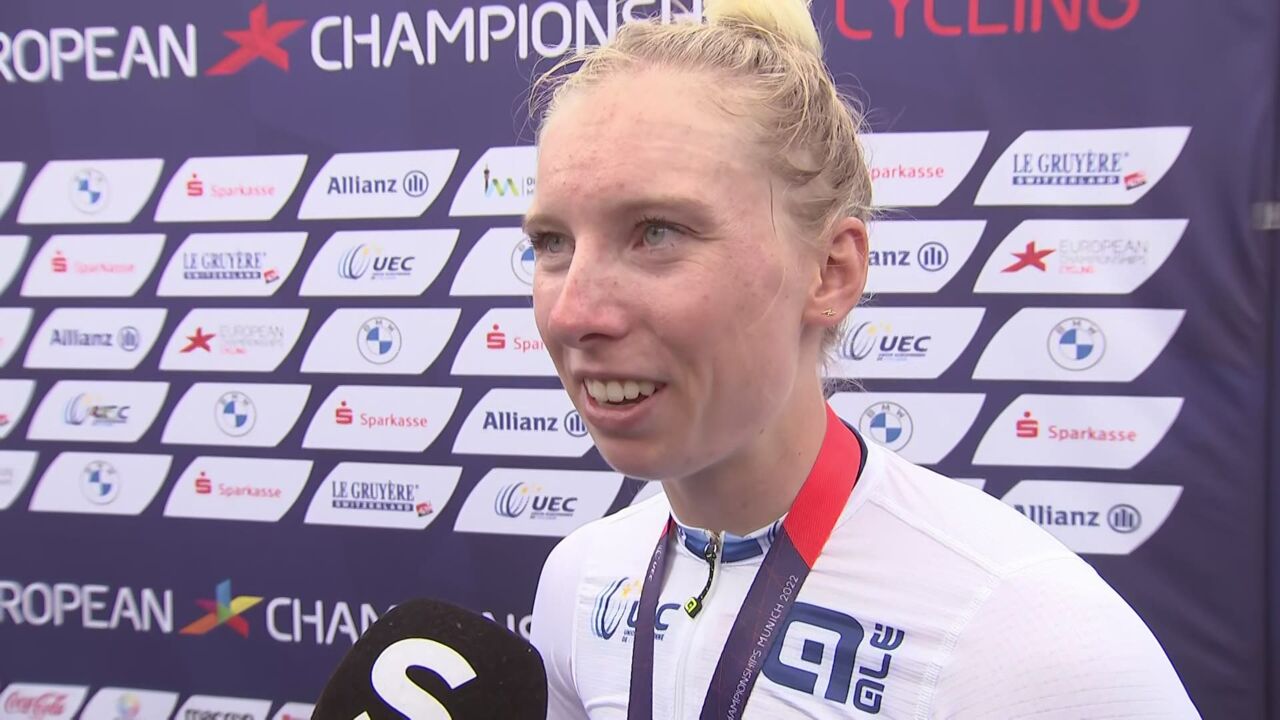 Wiebes: "Het was heel spannend" | sporza