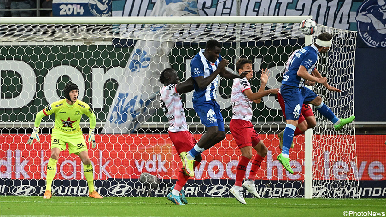 Gent recht de rug met zege tegen Zulte Waregem en duikt top 5 in | sporza