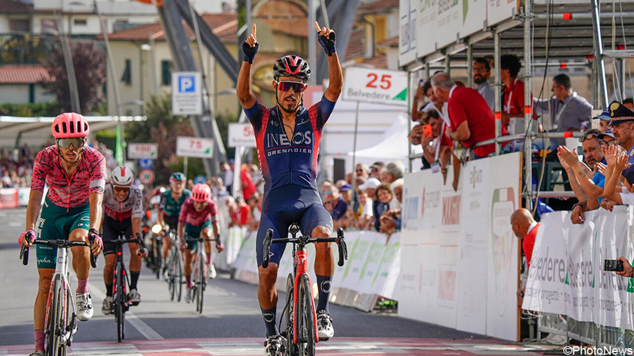 Daniel Martinez vindt in de Coppa Sabatini wél het juiste recept | sporza