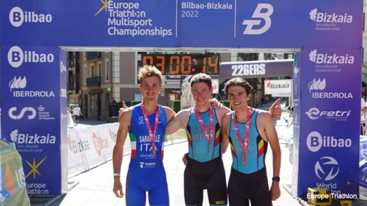 Sébastien Carabin wint EK crossduatlon in Bilbao, Nicolas De Smet ...
