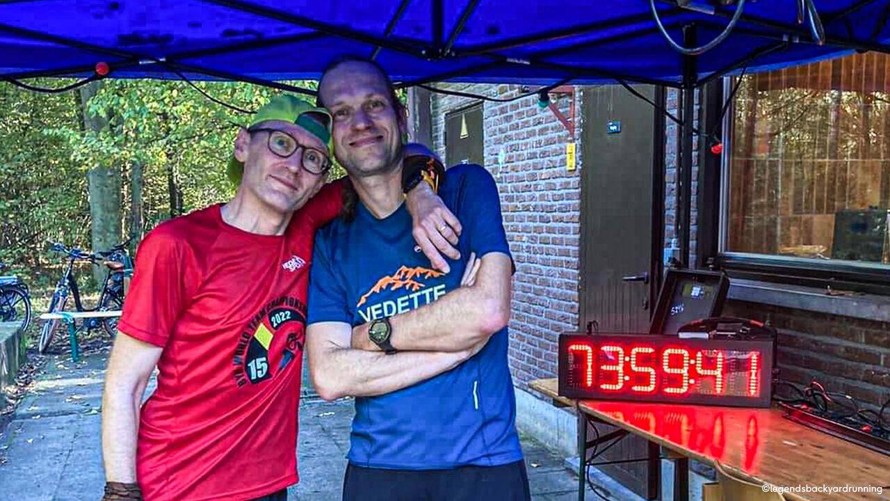 De loopwedstrijd zonder einde: 2 Belgen lopen meer dan 100 uur rondjes ...