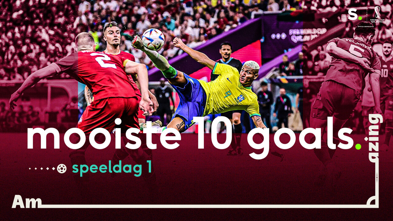 BEKIJK: de 10 mooiste goals van speeldag 1 op het WK voetbal | sporza