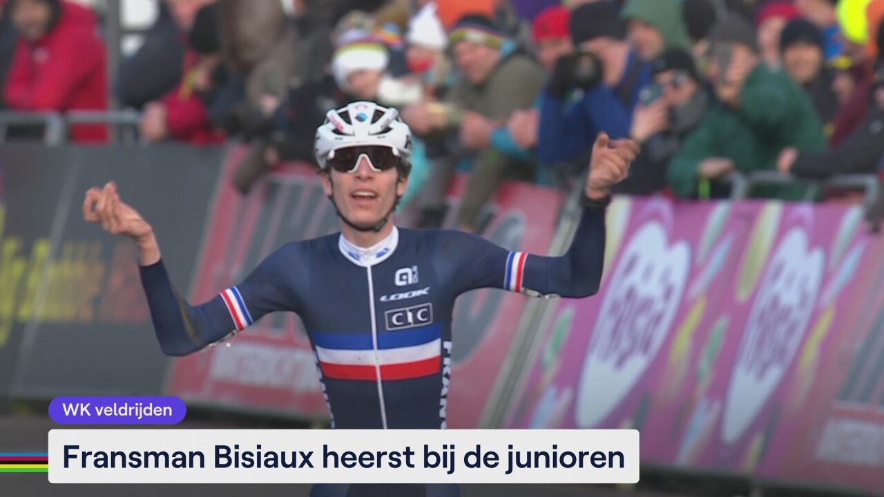 Fransman Bisiaux heerst bij de junioren | sporza