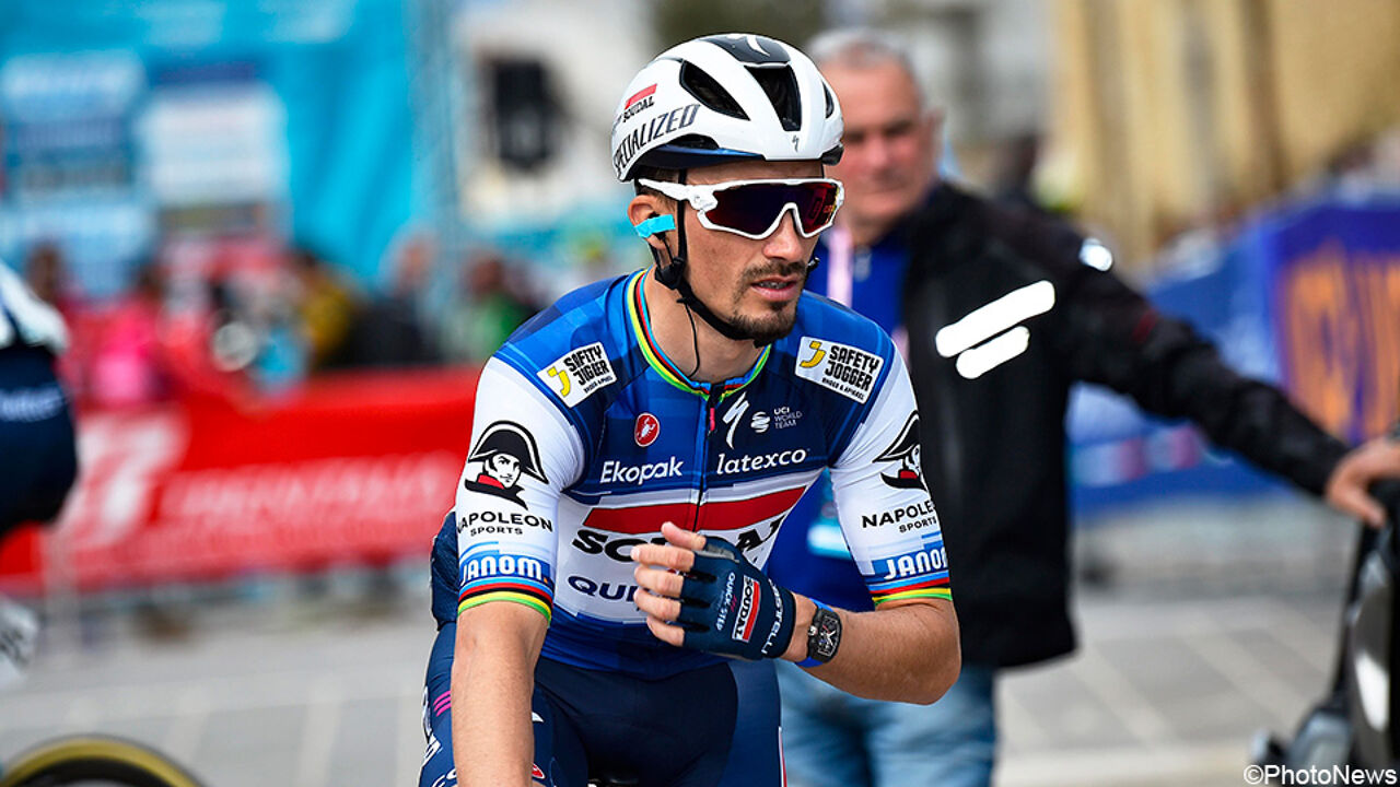 Julian Alaphilippe vond wat hij zocht in Tirreno: "De benen zijn in ...