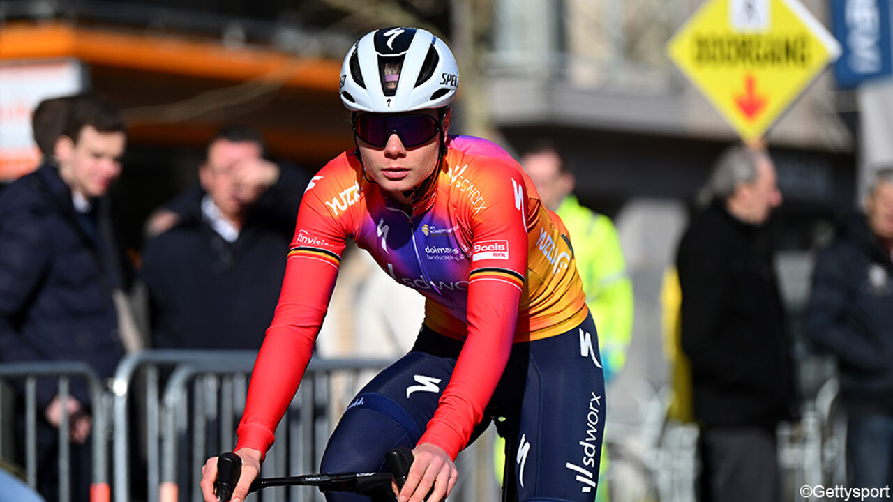 Lotte Kopecky na emotionele zege: "Ik was zo sterk, we reden met 2 vandaag" | sporza