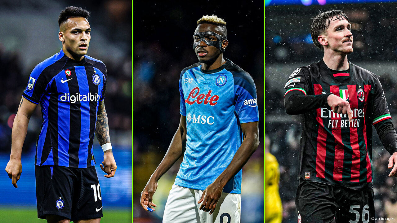 Filip Joos evalueert de 3 Italiaanse kwartfinalisten in de Champions ...