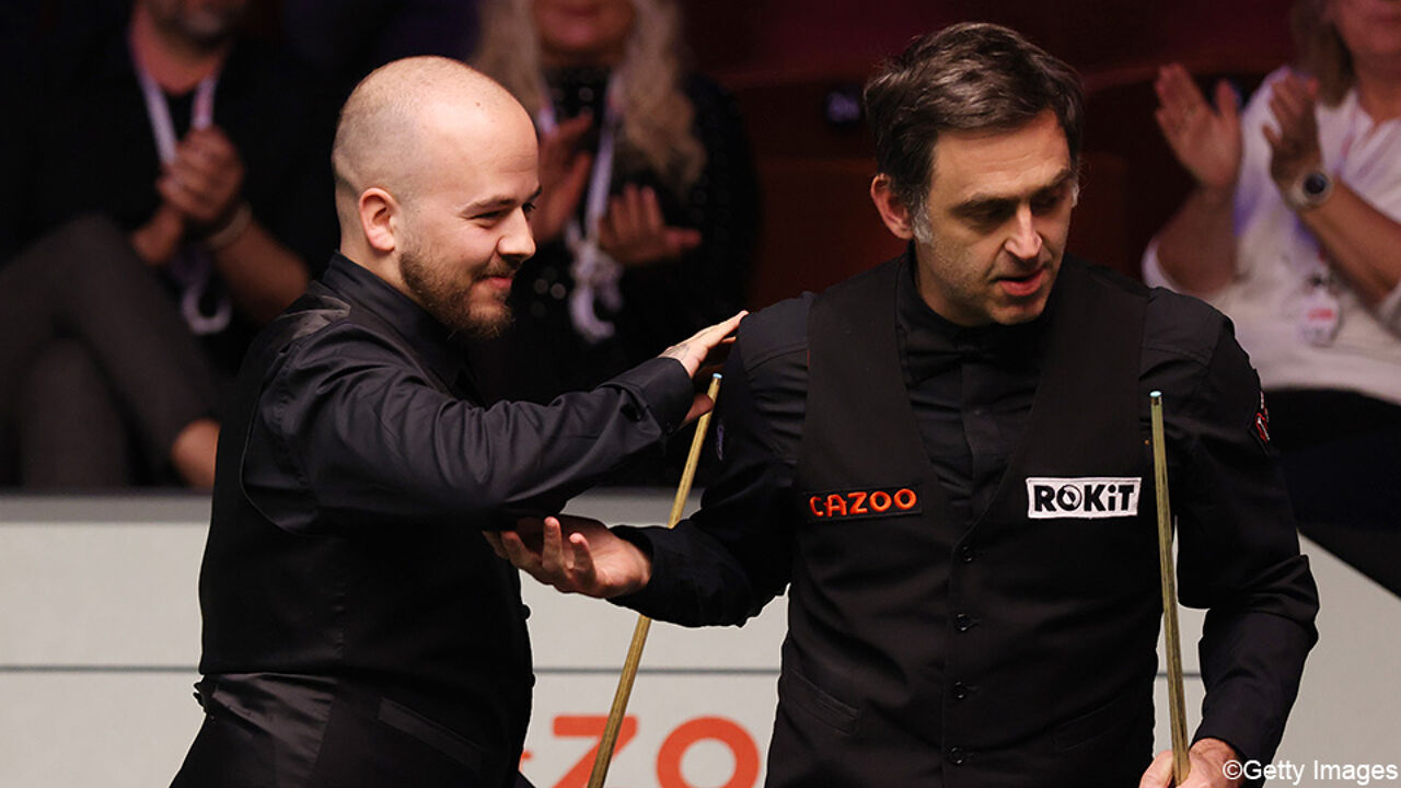 Luca Brecel rondt waanzinnige comeback af tegen Ronnie O'Sullivan en ...