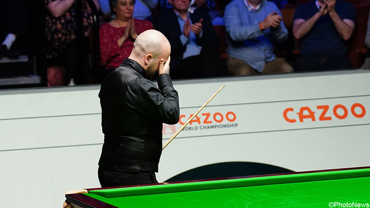 Luca Brecel sprakeloos na onwaarschijnlijke comeback op WK: "Ik had ...