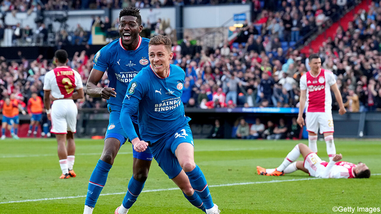 Thorgan Hazard en Fabio Silva bezorgen PSV Nederlandse beker na ...