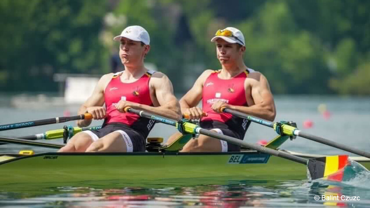 Dubbeltwee Andries/Vandenbussche naar A-finale op EK roeien, skiffeur ...