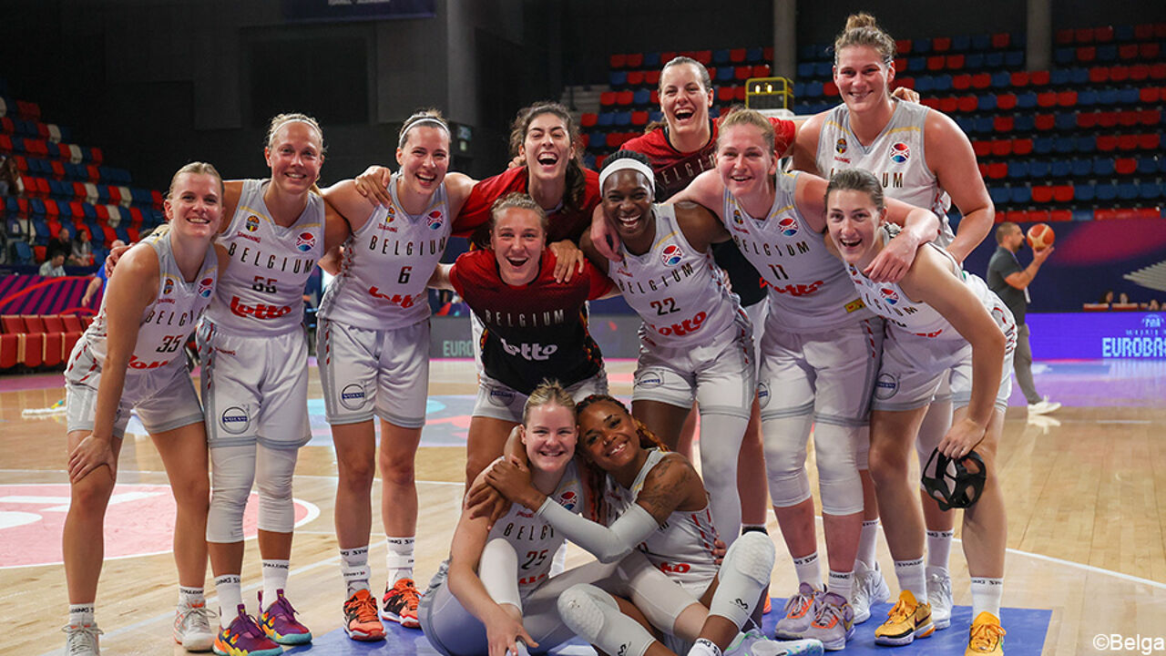 De Belgian Cats Staan In De Kwartfinales Van Het Ek Basketbal Wat