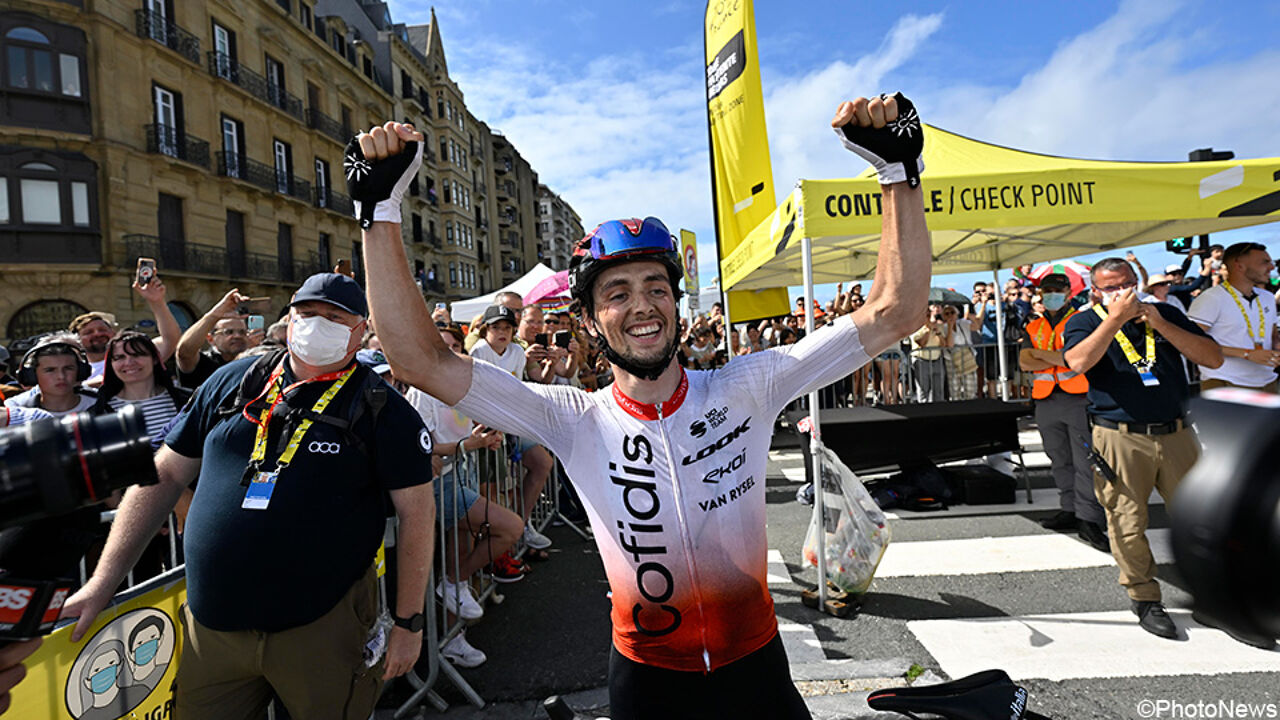 Lafay laat Fransen al vroeg kirren van plezier: "Voor één keer had ik ...