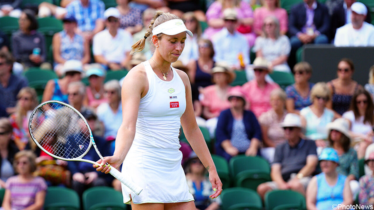 Elise Mertens is na match vol bokkensprongen uitgeschakeld op Wimbledon ...