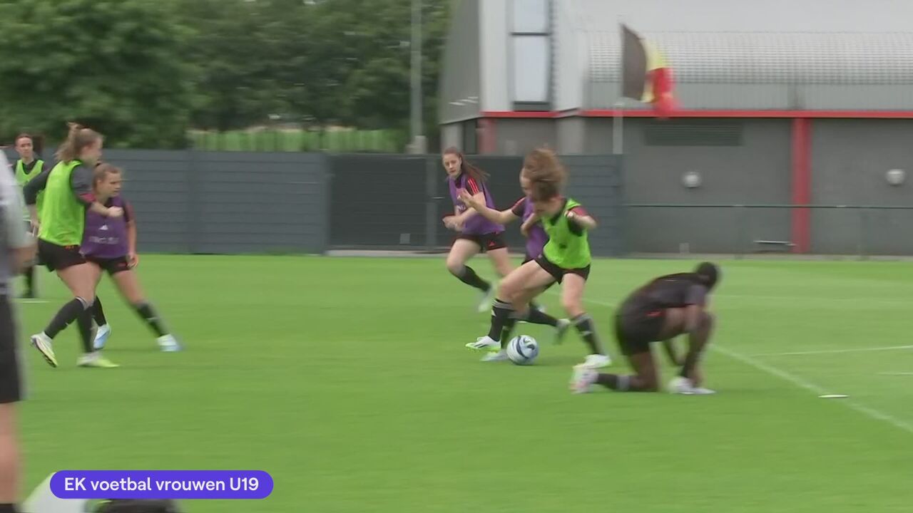 Belgische U19-vrouwen starten straks aan het EK voetbal in eigen land ...