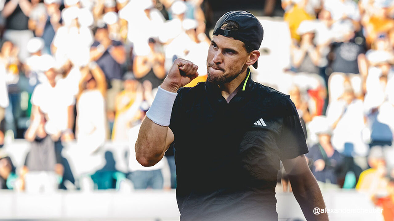 Geen eerste titel in 3 jaar voor Dominic Thiem, die voor eigen volk ...