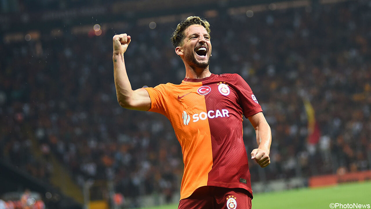 Nu ook officieel: Dries Mertens (37) doet er bij Galatasaray nog een ...