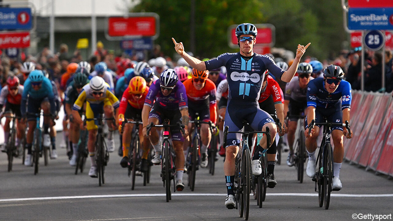 Snelle man Alberto Dainese boekt in Noorwegen pas zijn 2e zege van het ...