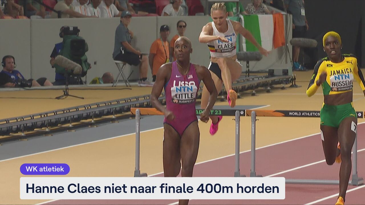 Geen WK-finale voor Hanne Claes, Alexander Doom en Dylan Borlée | sporza