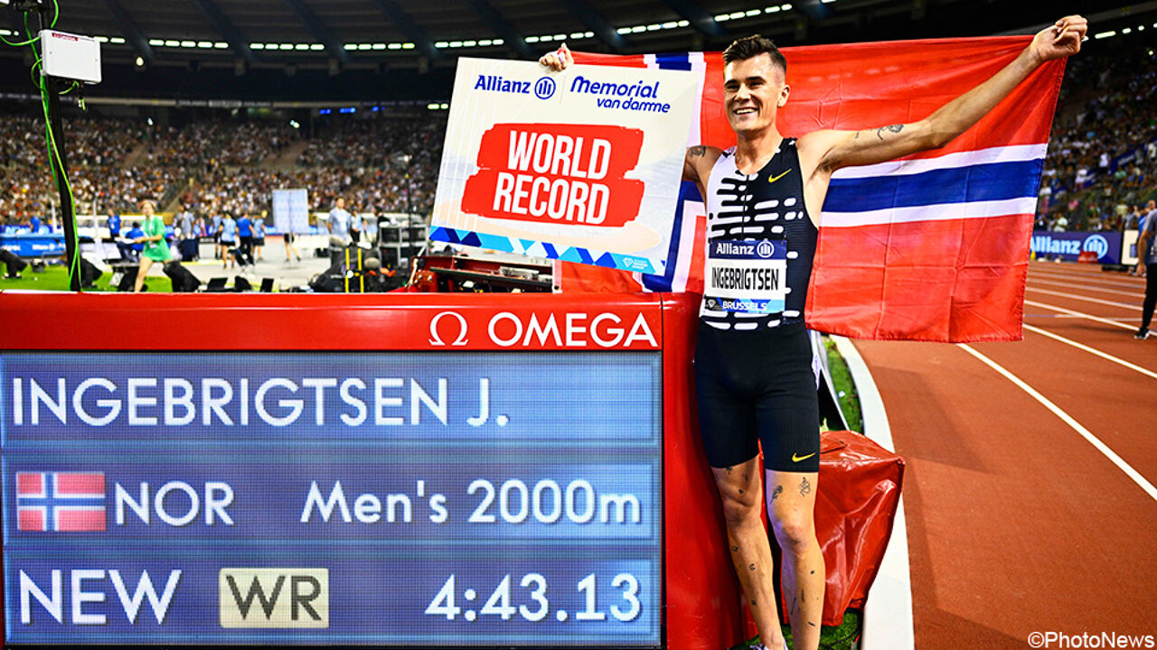 Wereldrecord! Jakob Ingebrigtsen onttroont Hicham El Guerrouj op de ...