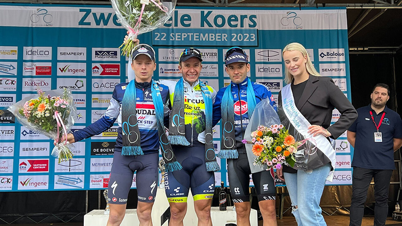 Gerben Thijssen schrijft ook Zwevezele koers op zijn naam na spannende ...