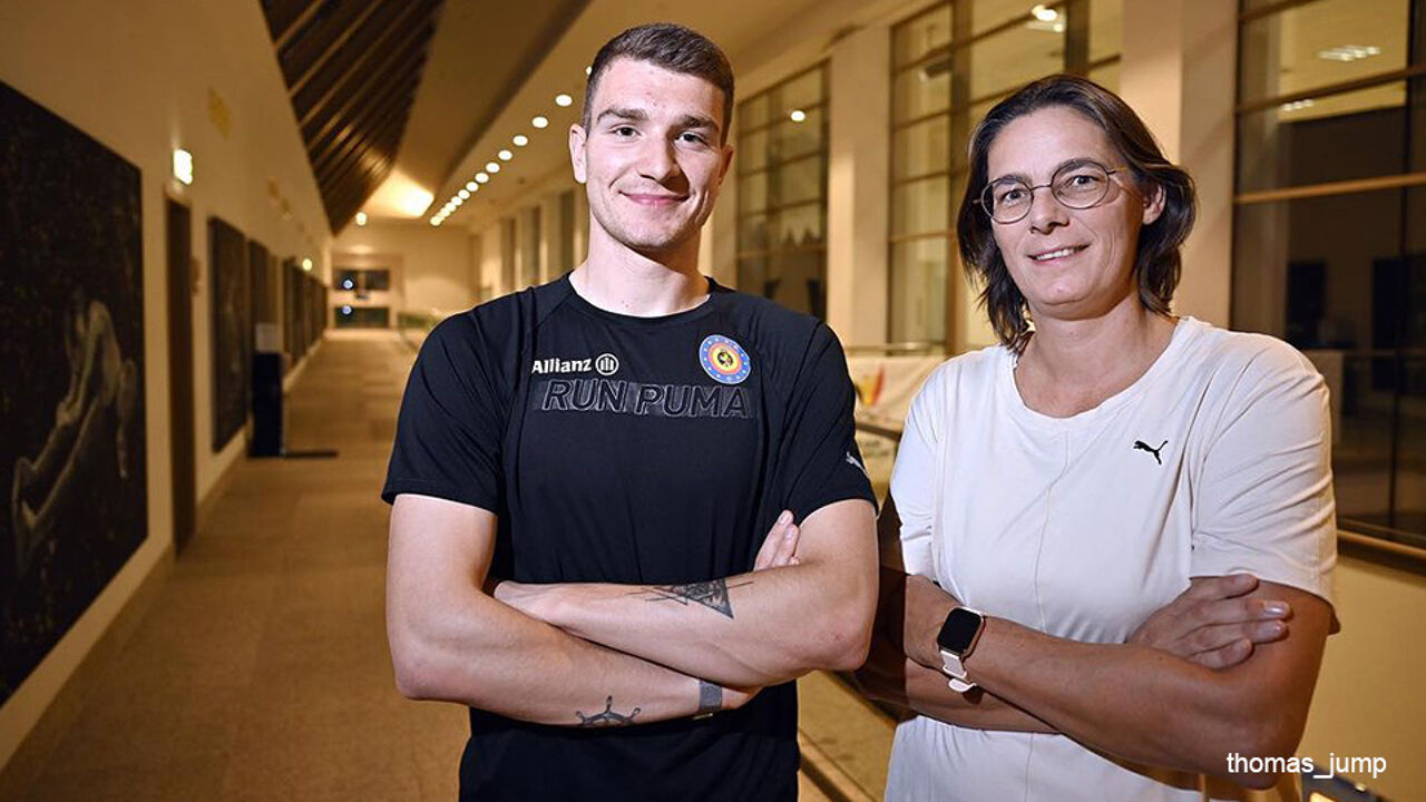Hoogspringer Thomas Carmoy gaat officieel met Tia Hellebaut in zee ...