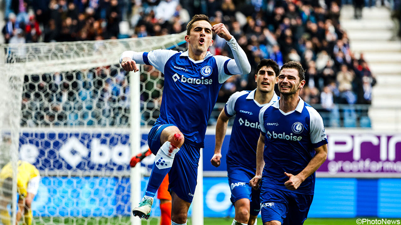 Bekijk de goals uit AA Gent - Union (1-1) | sporza