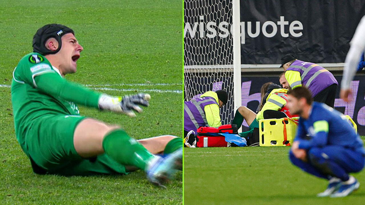 KAA Gent-doelman Paul Nardi loopt open beenbreuk op | sporza