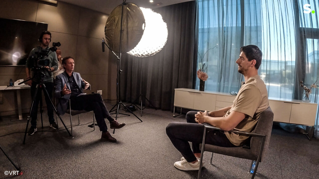 BEKIJK: Het integrale interview van 38 minuten met Thibaut Courtois | sporza