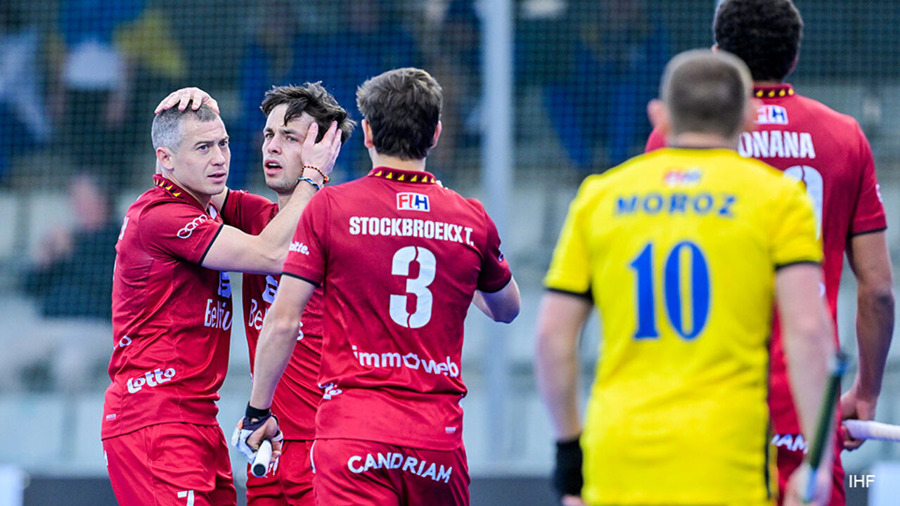 Ook de Red Lions staan op 1 zege van de Spelen na demonstratie tegen ...