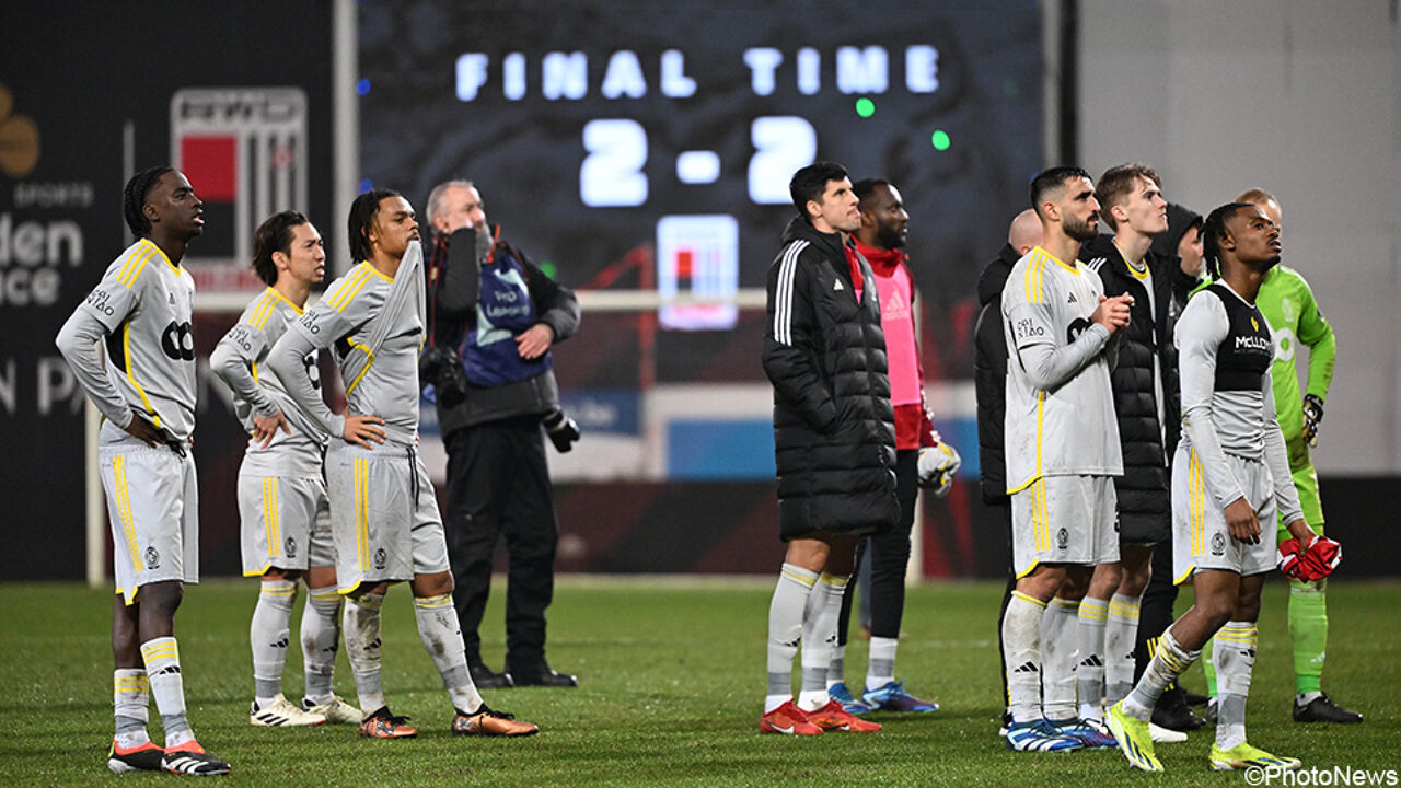Wéér geen overwinning voor Leko: Standard komt met de schrik vrij tegen ...