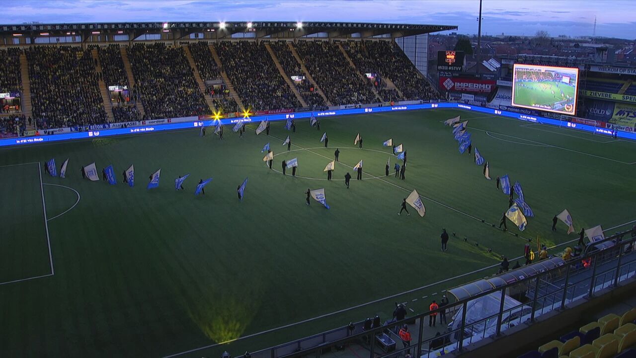 STVV viert haar 100-jarige bestaan uitgebreid voor de match | sporza
