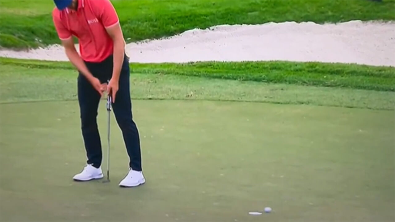 Oeps! Thomas Detry zit in de put(t) na geklungel op PGA Tour | sporza